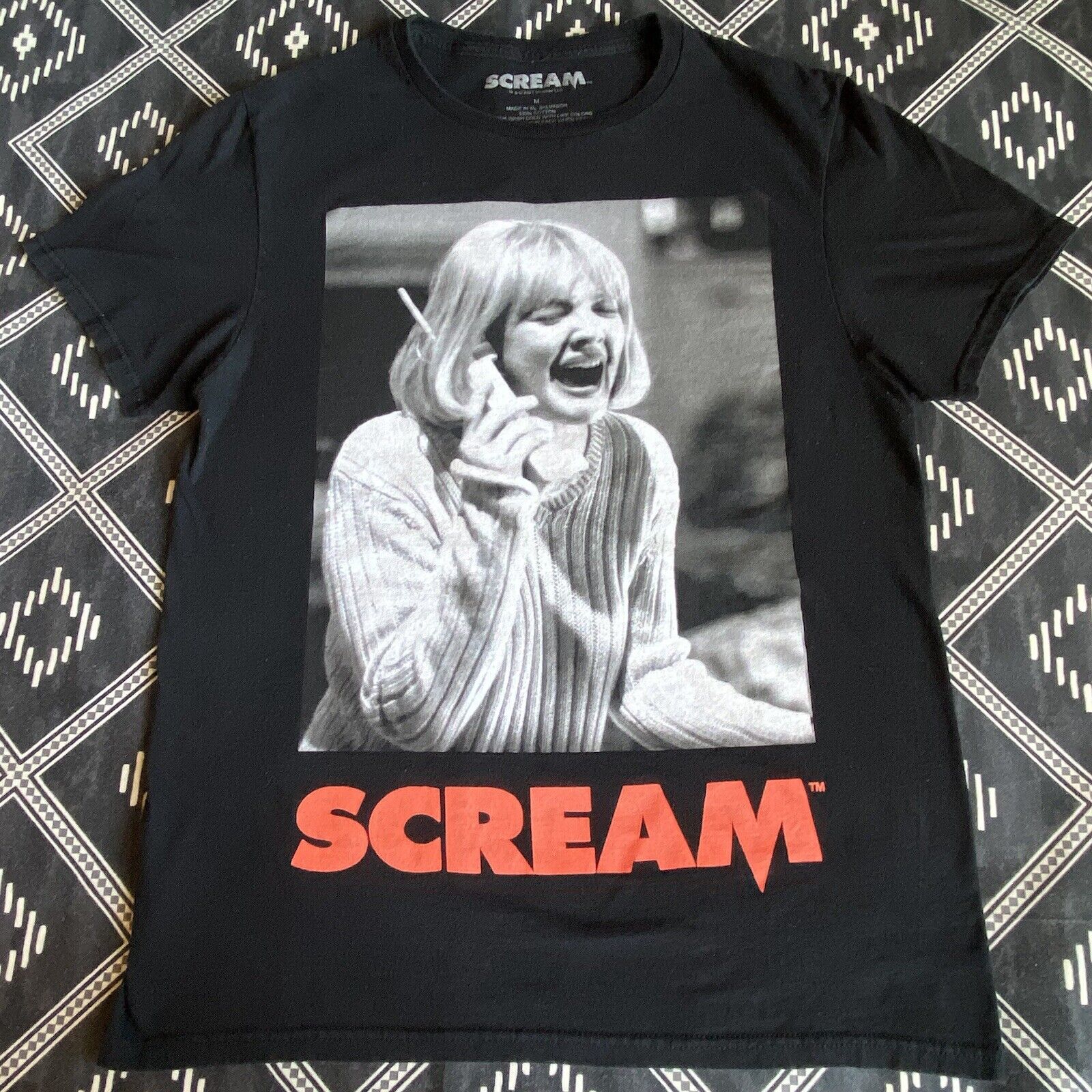 SCREAM Drew Barrymore 90s Slasher Horror Movie T-Shirt 2021 (NV ...