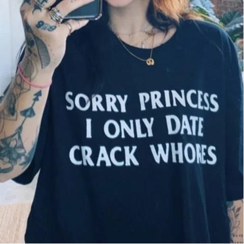 Sorry Princess T-Shirt – Tiktok Teenager