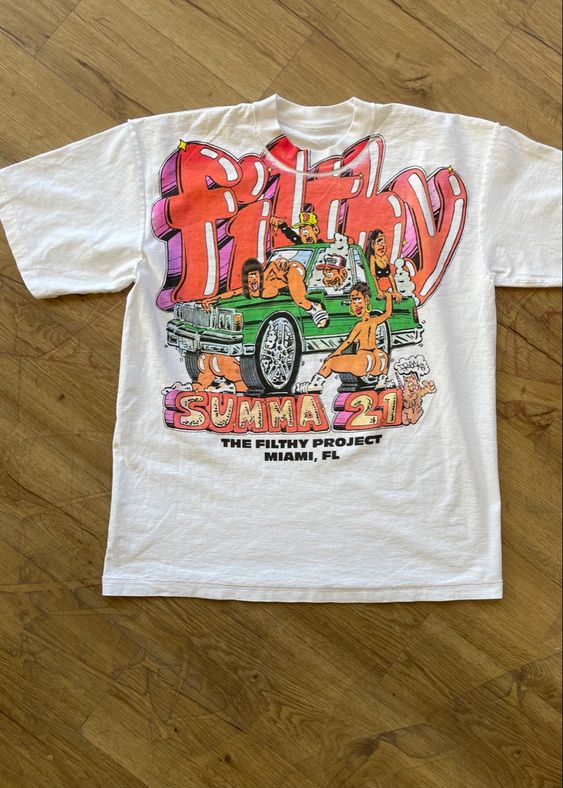 Frko X Filthy Miami Pop Up T Shirt Outfit – Tiktok Teenager